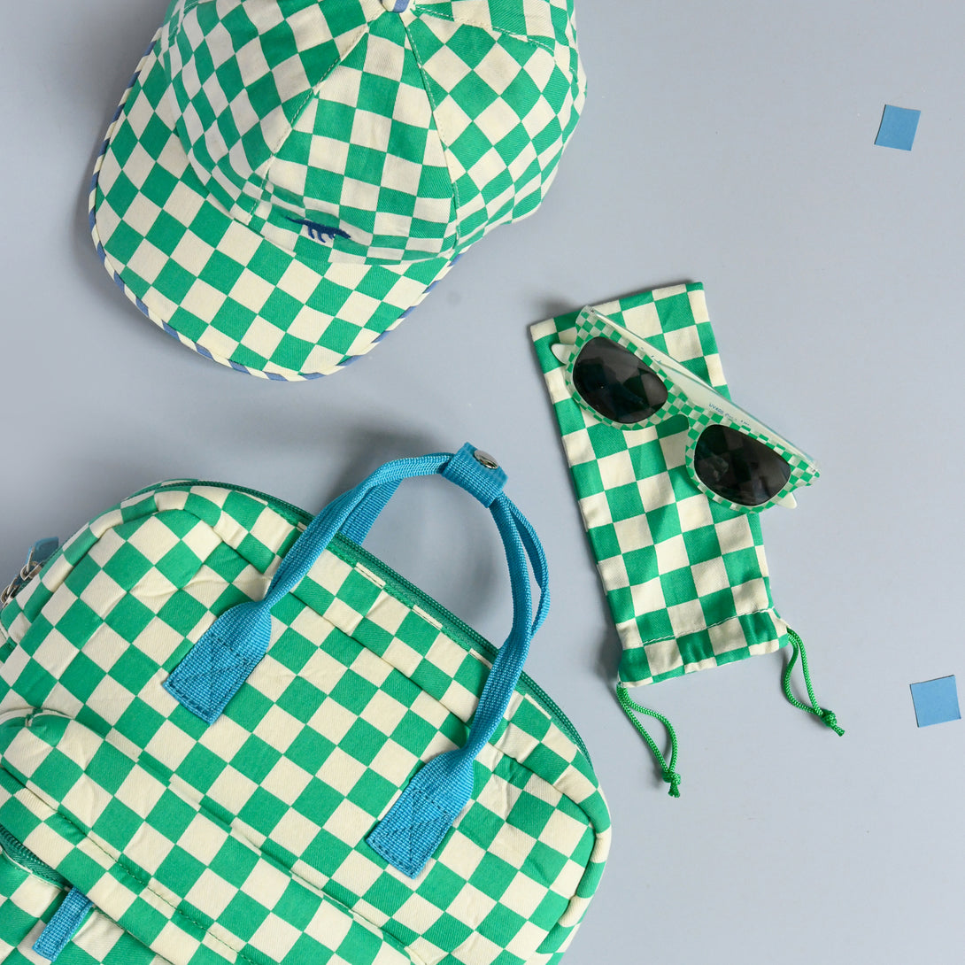 Dinosaur Check Rucksack – Rockahula Kids