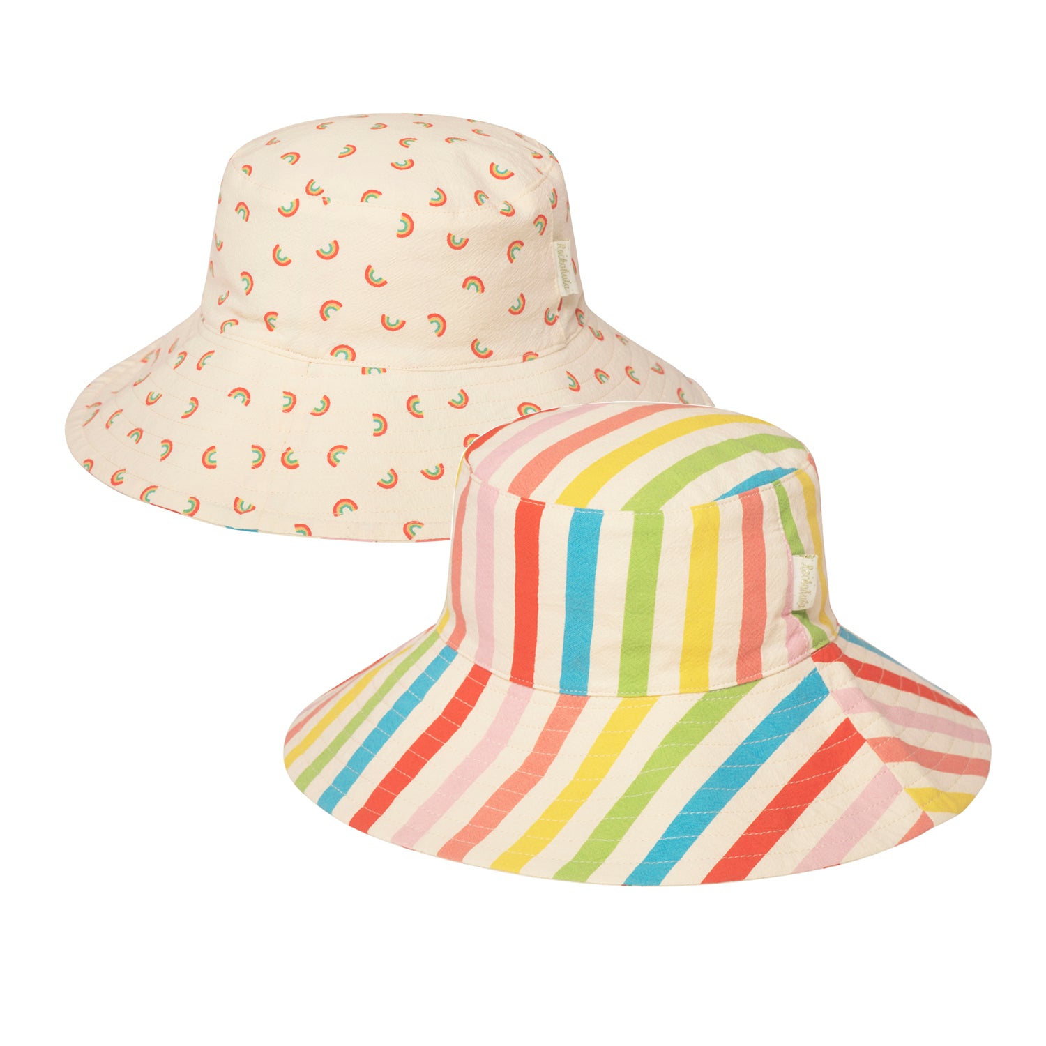 Rainbow Stripe Reversible Sun Hat – Rockahula Kids