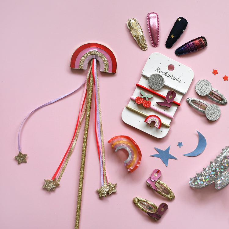 Shimmer Rainbow Claw Clip – Rockahula Kids